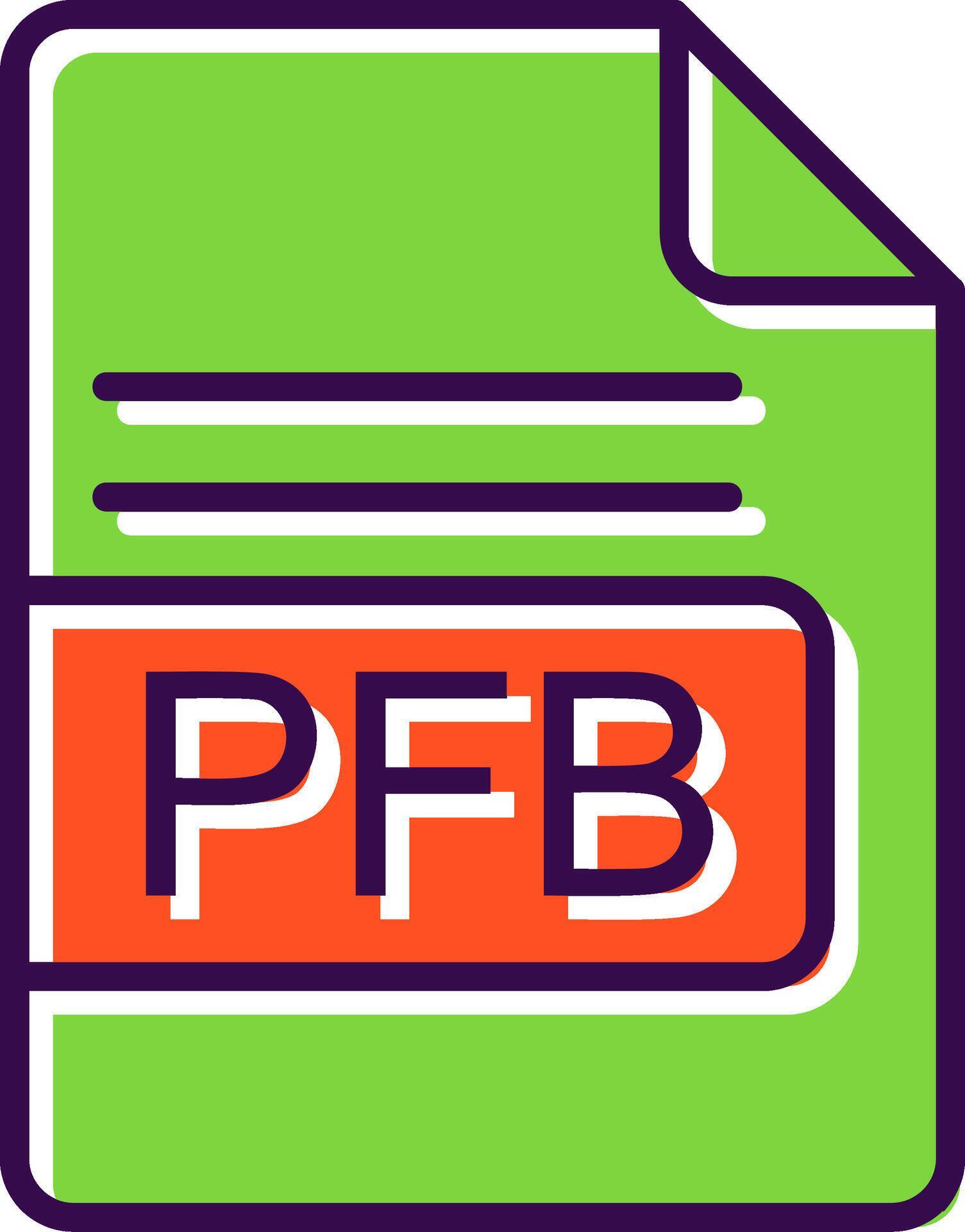 PFB File Format filled Design Icon 44056556 Vector Art at Vecteezy PFB File Format filled Design Icon 44056556 Vector Art at Vecteezy