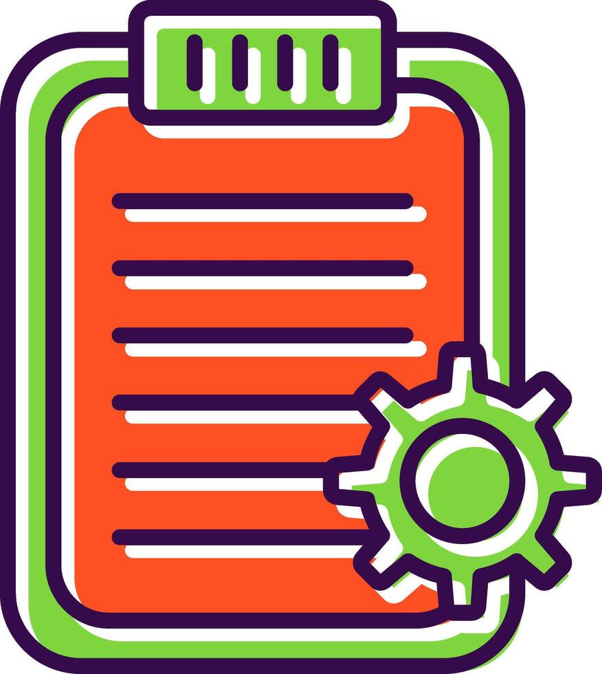 Clipboard filled Design Icon 44057114 Vector Art at Vecteezy