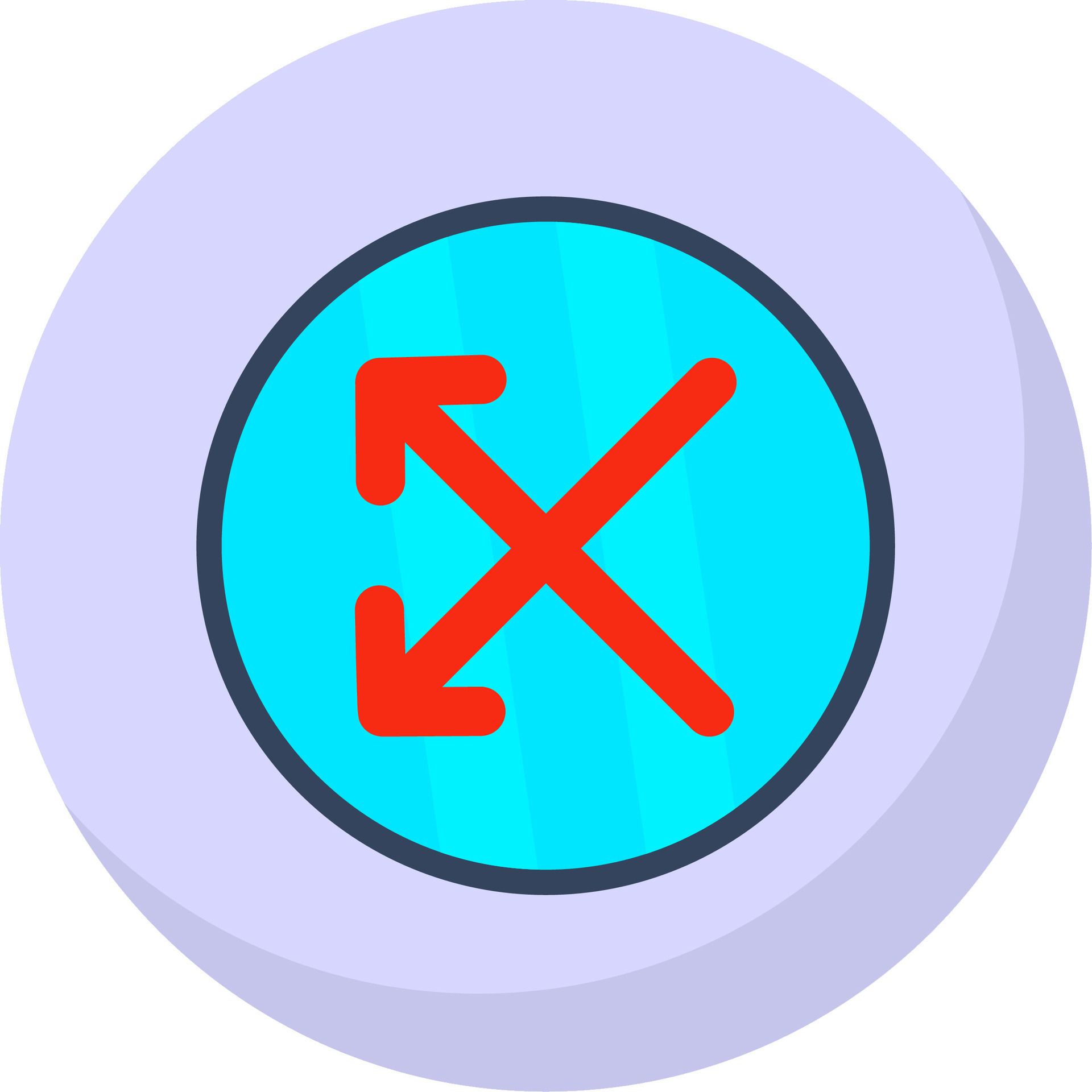 Split Flat Bubble Icon 44059146 Vector Art at Vecteezy