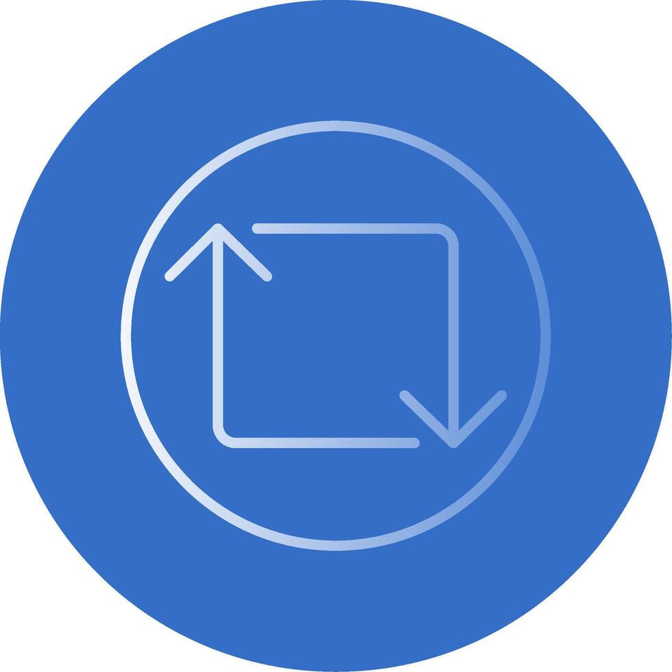 Loop Flat Bubble Icon 44059179 Vector Art at Vecteezy