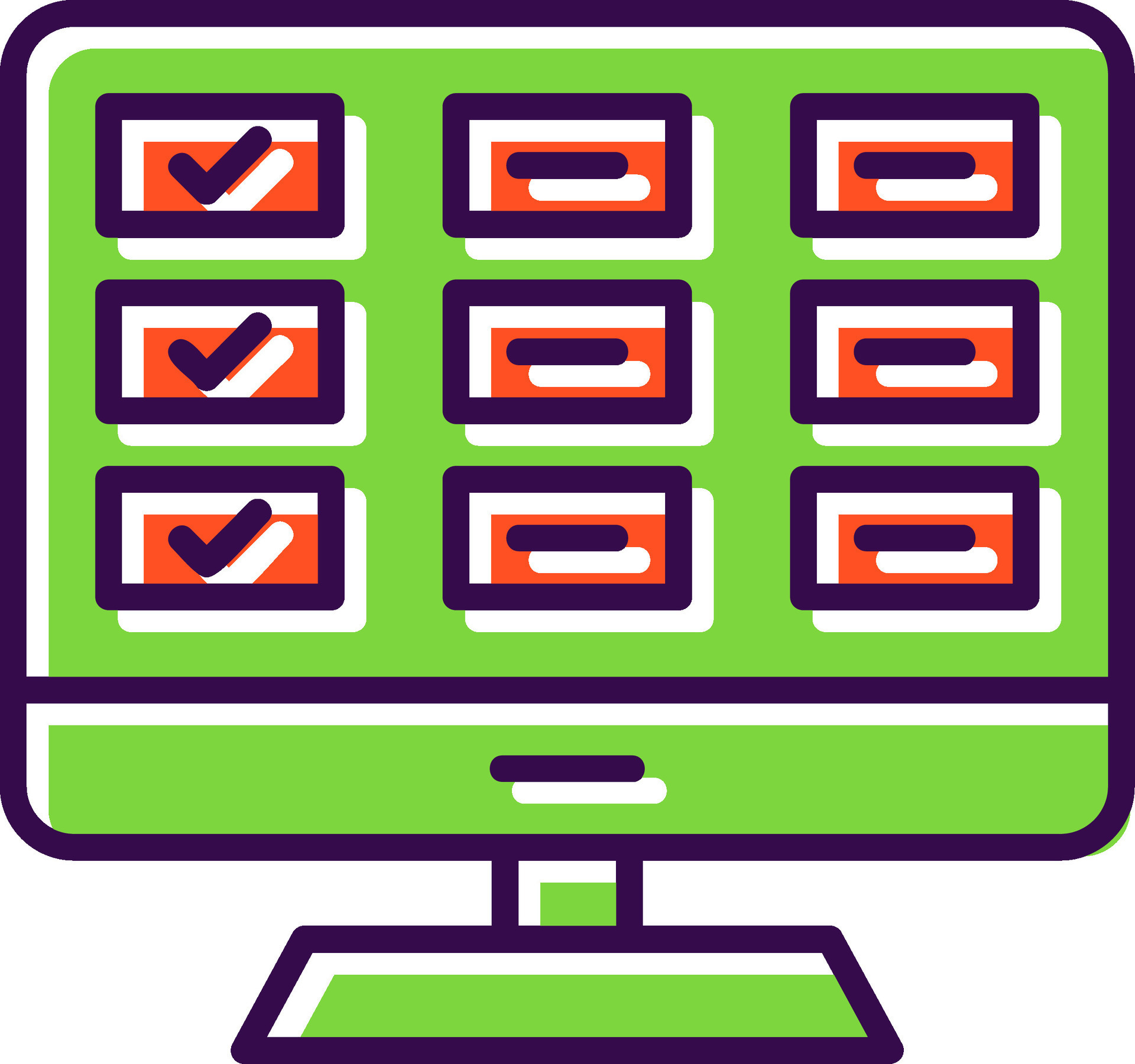Task List filled Design Icon 44060286 Vector Art at Vecteezy