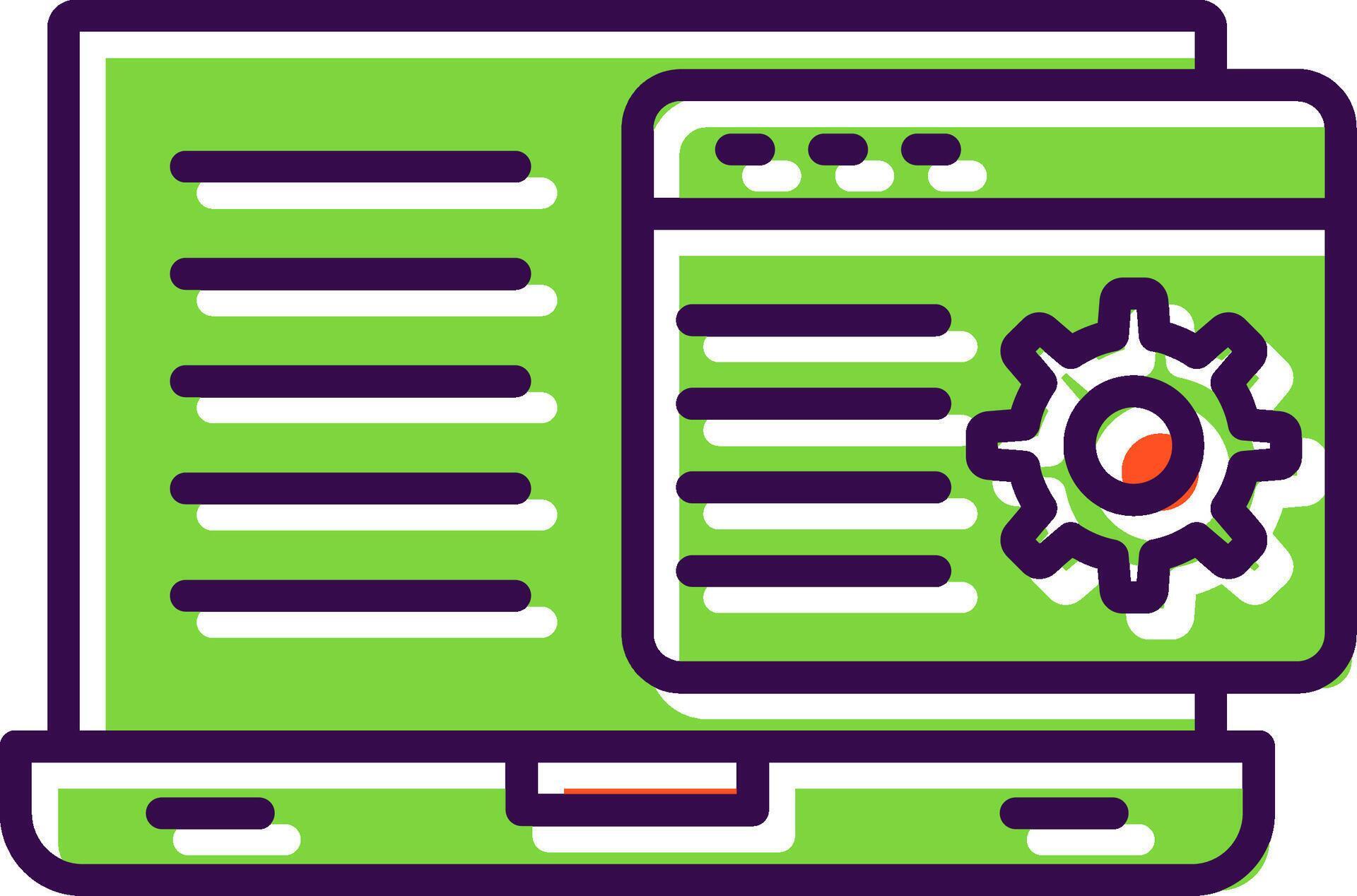 Software Application filled Design Icon 44060302 Vector Art at Vecteezy