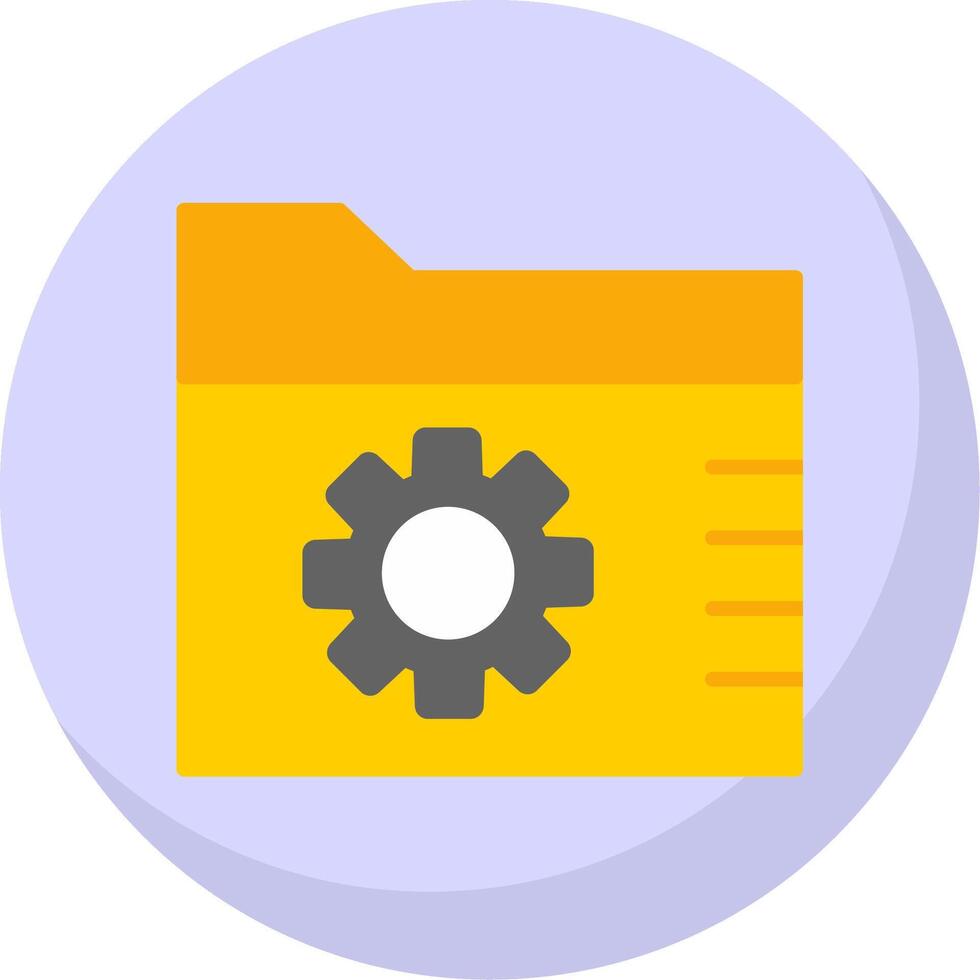 Folder Flat Bubble Icon 44061604 Vector Art at Vecteezy