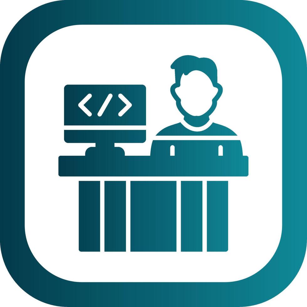 Programmer Filled Yellow Icon 44061935 Vector Art at Vecteezy