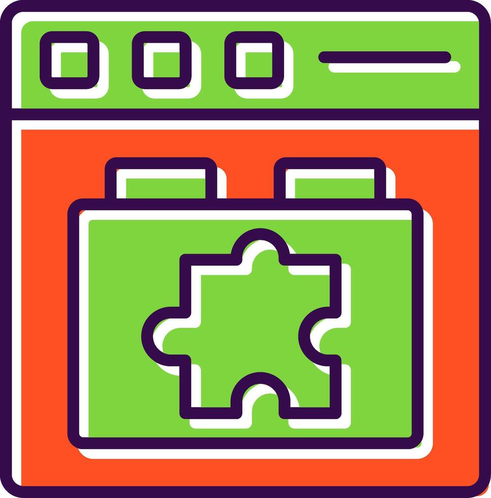 Plugins filled Design Icon 44064419 Vector Art at Vecteezy