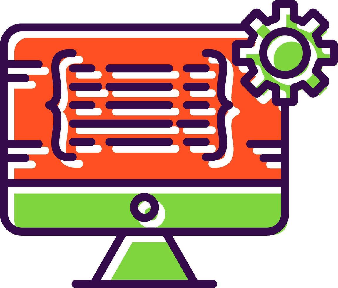 Programming filled Design Icon 44064454 Vector Art at Vecteezy