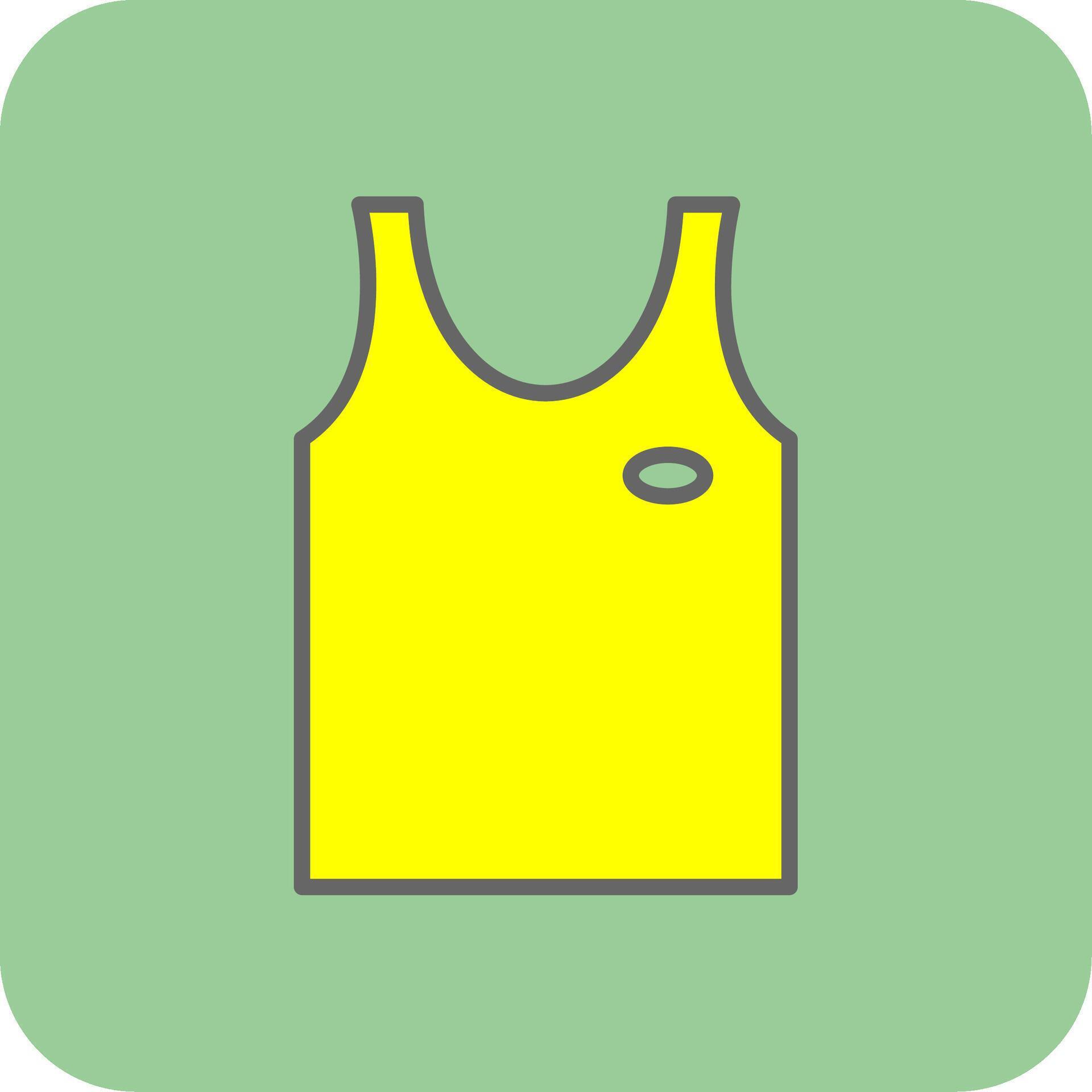 Tank Top Filled Yellow Icon 44064611 Vector Art At Vecteezy