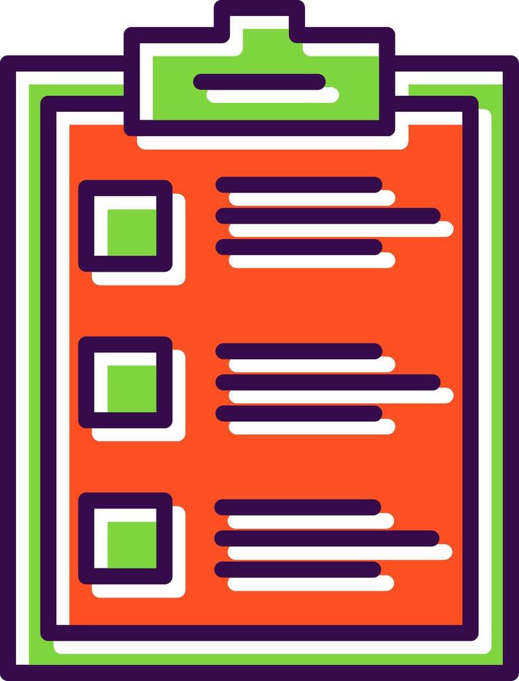 Clipboard filled Design Icon 44064772 Vector Art at Vecteezy