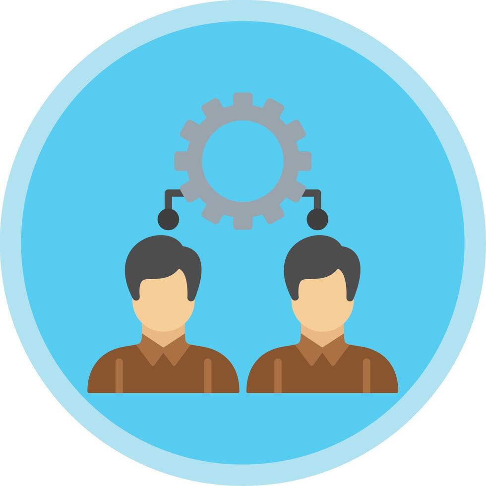Workforce Flat Multi Circle Icon 44065881 Vector Art at Vecteezy
