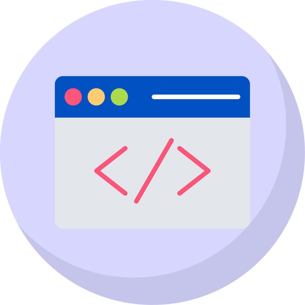 Coding Flat Bubble Icon 44067205 Vector Art at Vecteezy