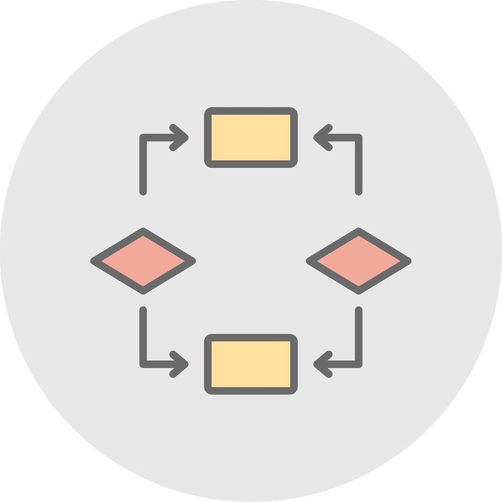 Algorithm Line Filled Light Icon 44072249 Vector Art at Vecteezy