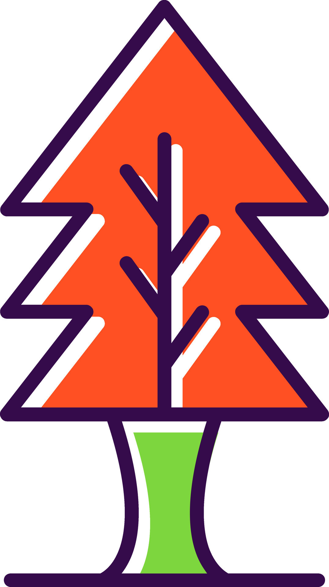 Tree filled Design Icon 44075714 Vector Art at Vecteezy