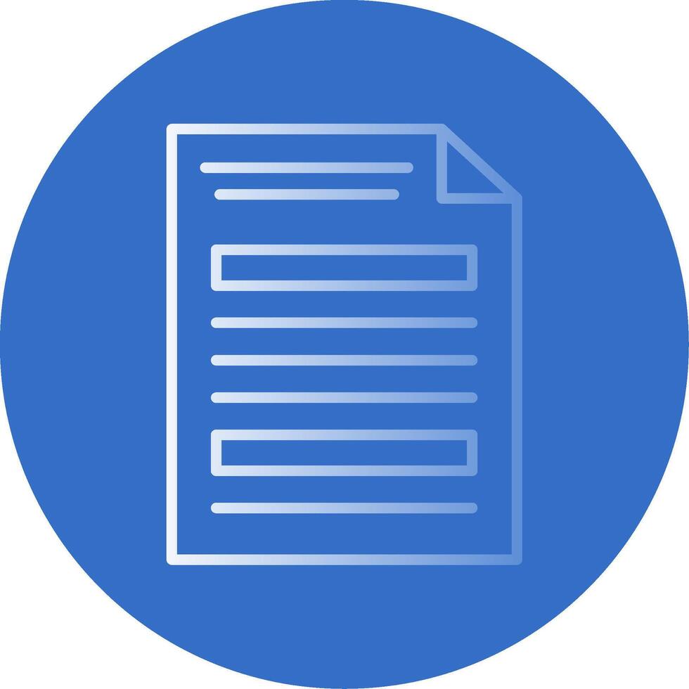 Document Flat Bubble Icon 44077757 Vector Art at Vecteezy