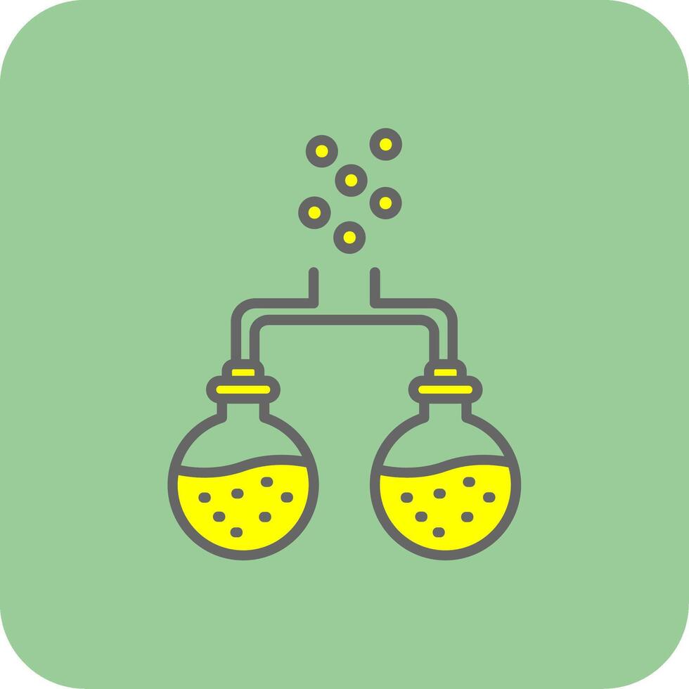 Flasks Filled Yellow Icon 44083240 Vector Art at Vecteezy