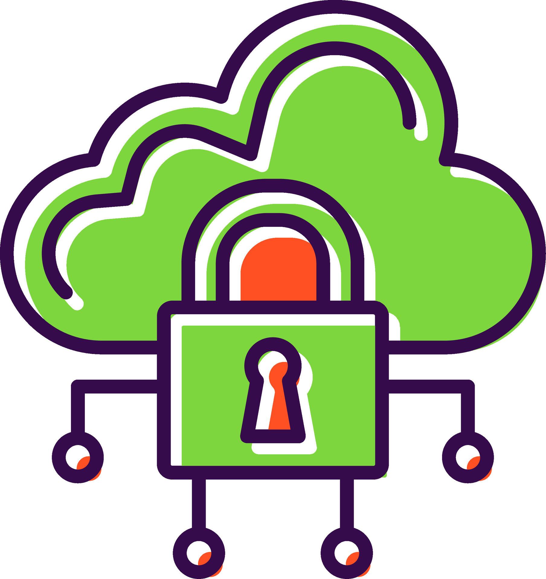 Data Secure filled Design Icon 44087499 Vector Art at Vecteezy