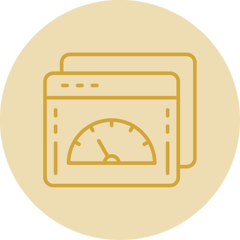 Web Optimization Line Yellow Circle Icon 44089723 Vector Art at Vecteezy