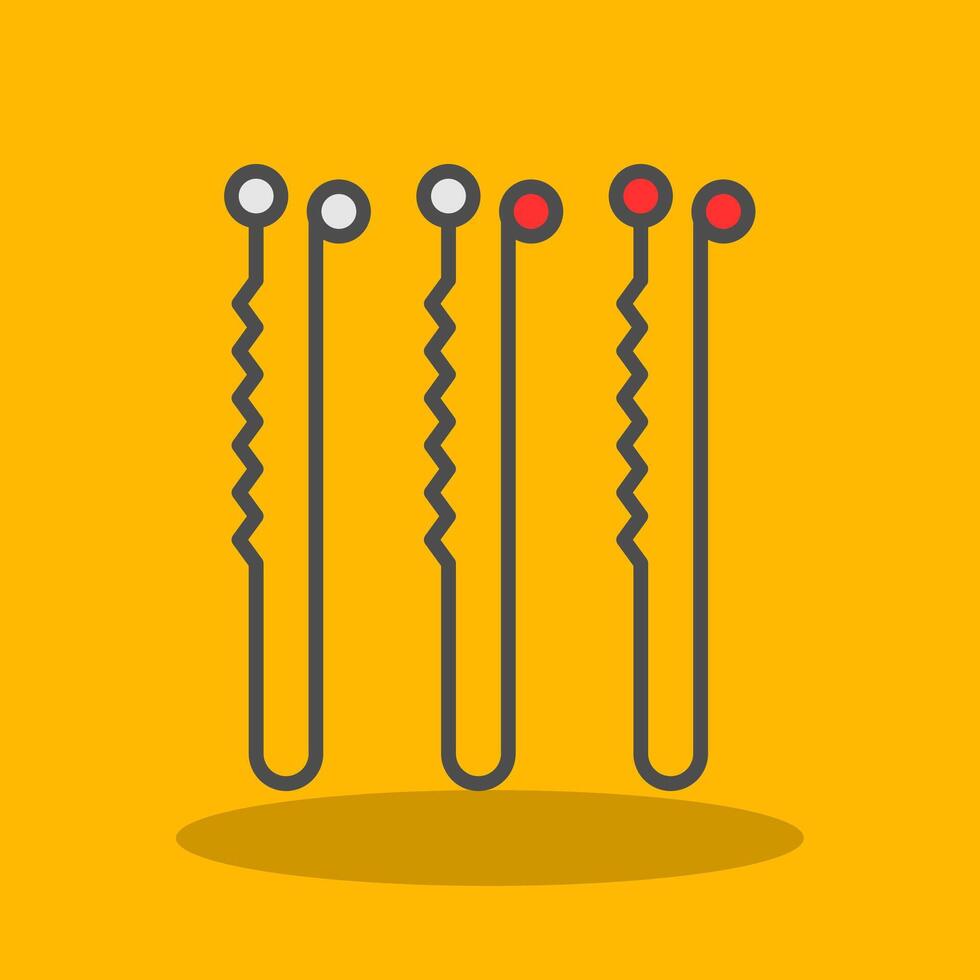 Bobby Pin Filled Shadow Icon 44091188 Vector Art At Vecteezy