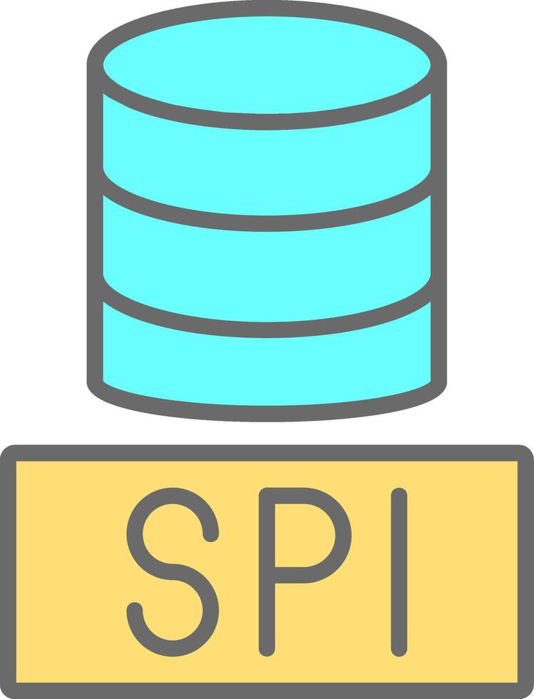 Sql Databases Line Filled Light Icon 44092527 Vector Art at Vecteezy