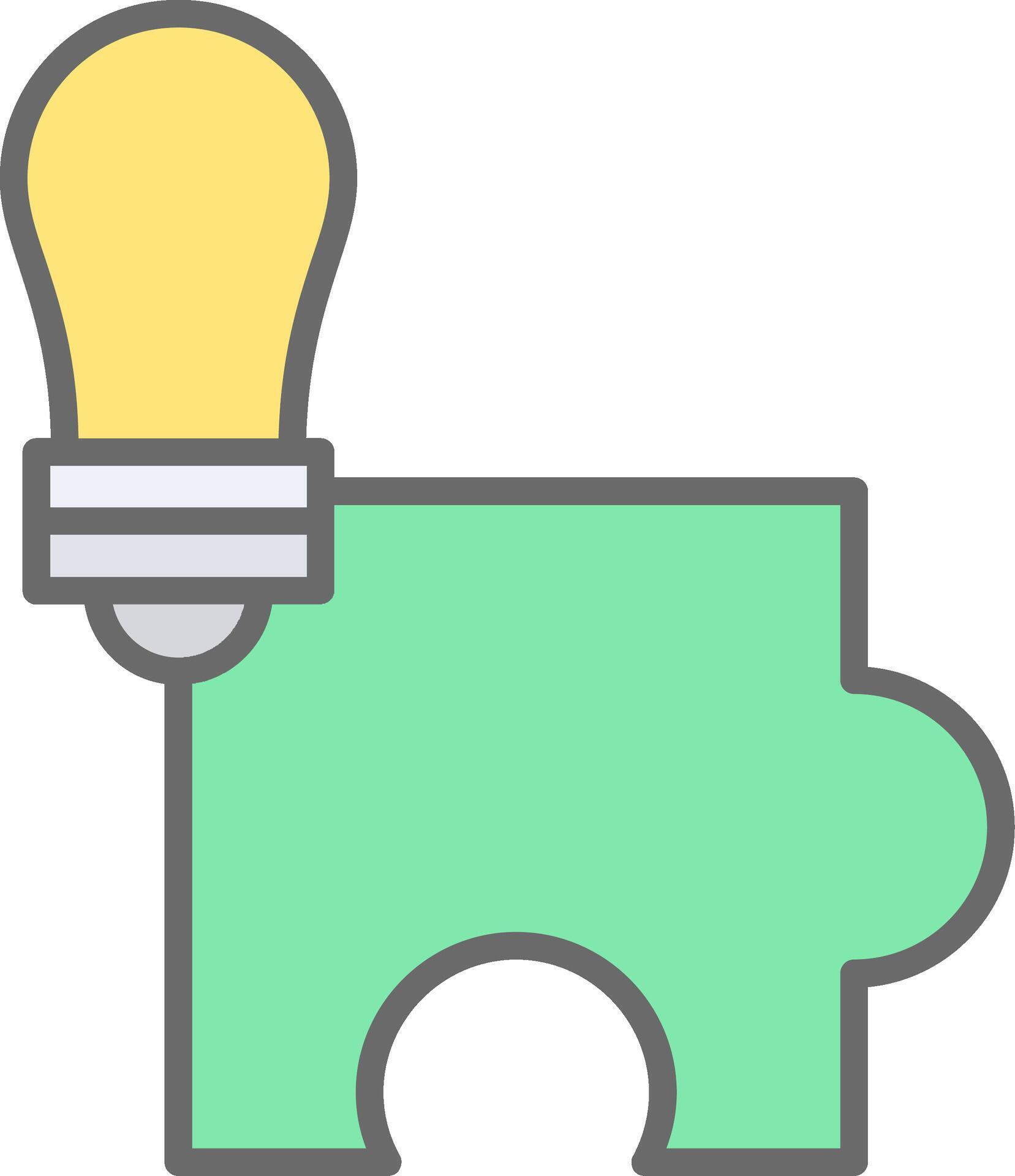 Problem Solving Line Filled Light Icon 44102157 Vector Art At Vecteezy