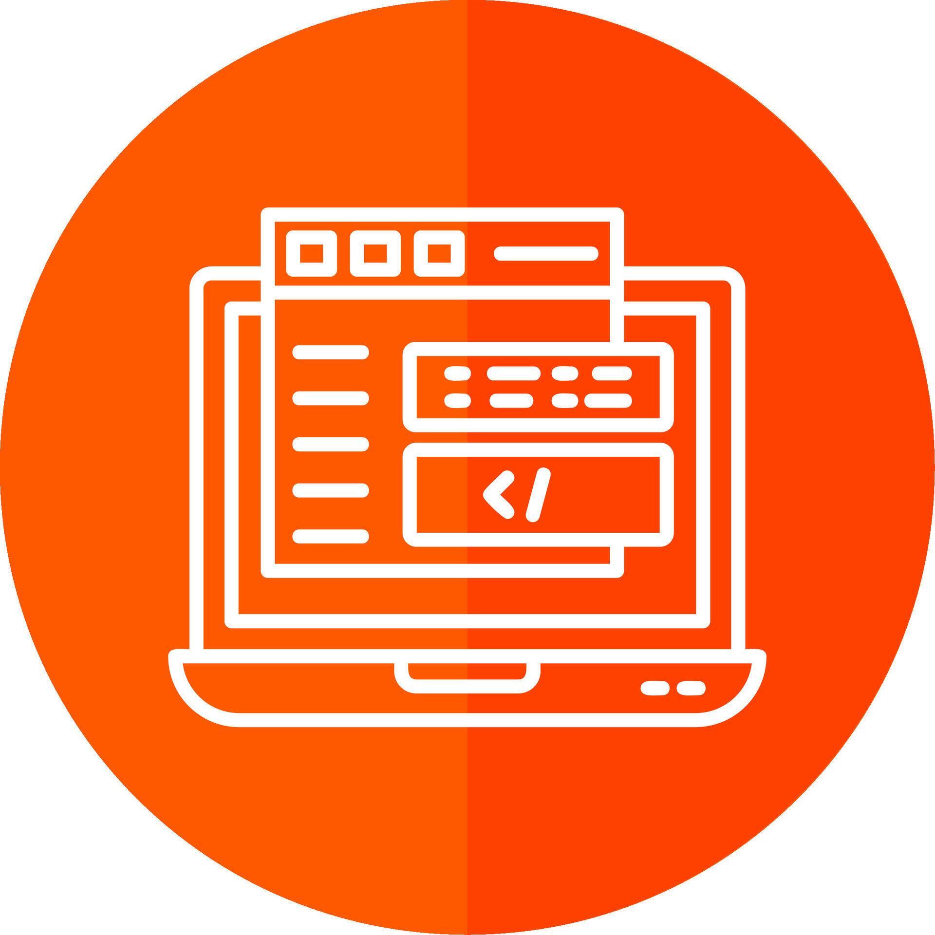 Code Line Red Circle Icon 44102245 Vector Art at Vecteezy