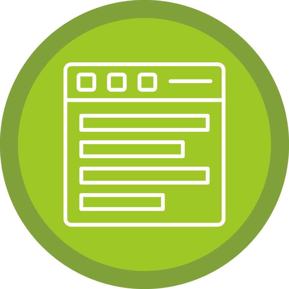 Browser Line Multi Circle Icon 44102604 Vector Art at Vecteezy