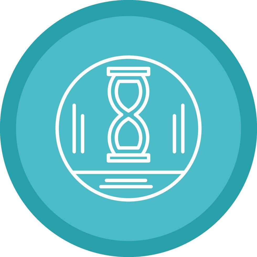 Hourglass Line Multi Circle Icon 44103083 Vector Art At Vecteezy