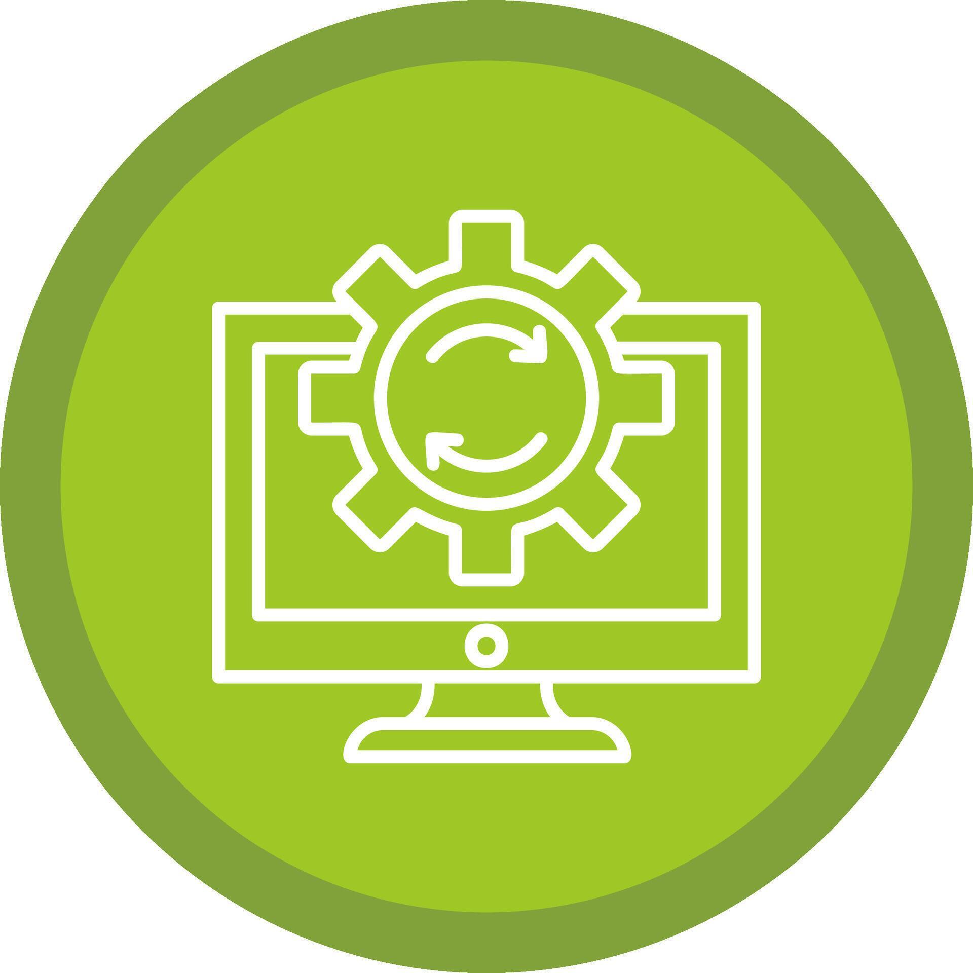 Data Processing Line Multi Circle Icon 44103118 Vector Art At Vecteezy