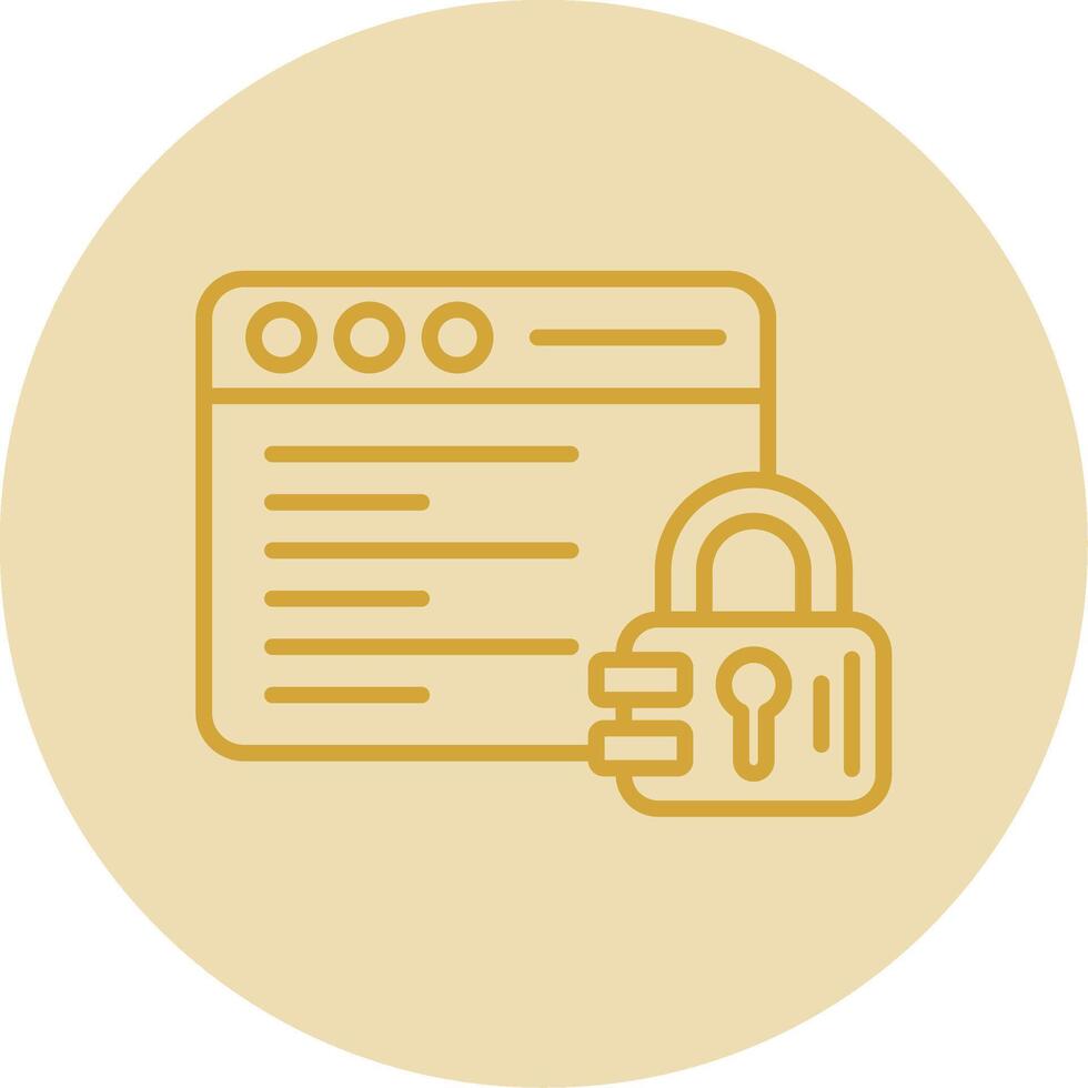 Programming Line Yellow Circle Icon 44104779 Vector Art at Vecteezy