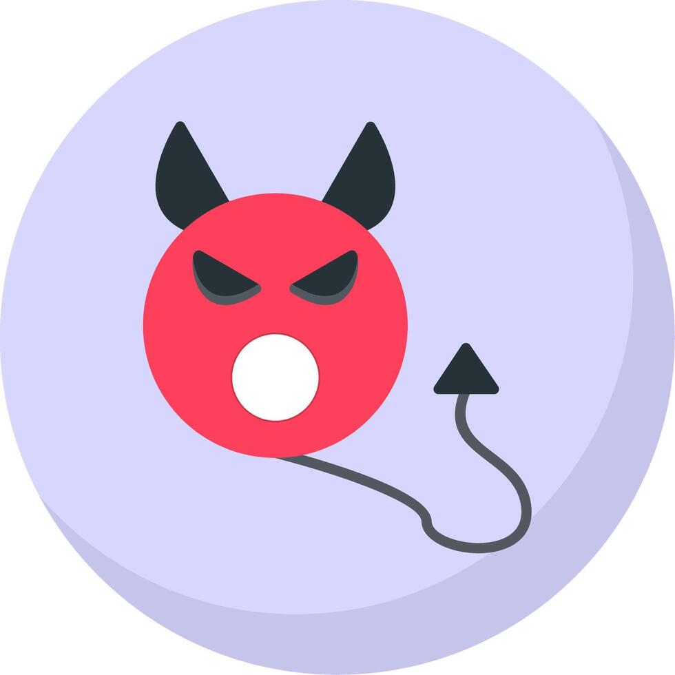 Devil Flat Bubble Icon 44106748 Vector Art at Vecteezy