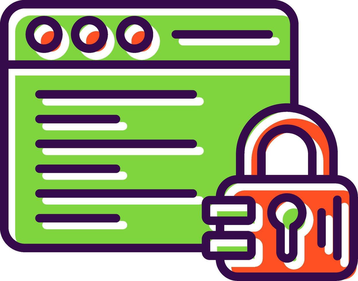 Programming filled Design Icon 44107134 Vector Art at Vecteezy