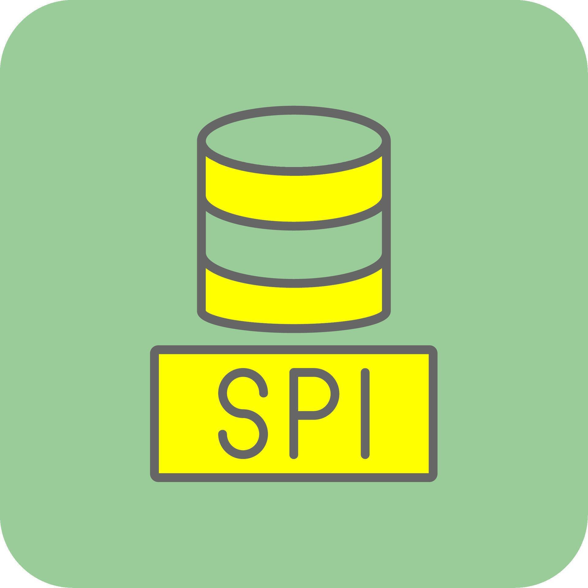 Sql Databases Filled Yellow Icon 44107208 Vector Art at Vecteezy