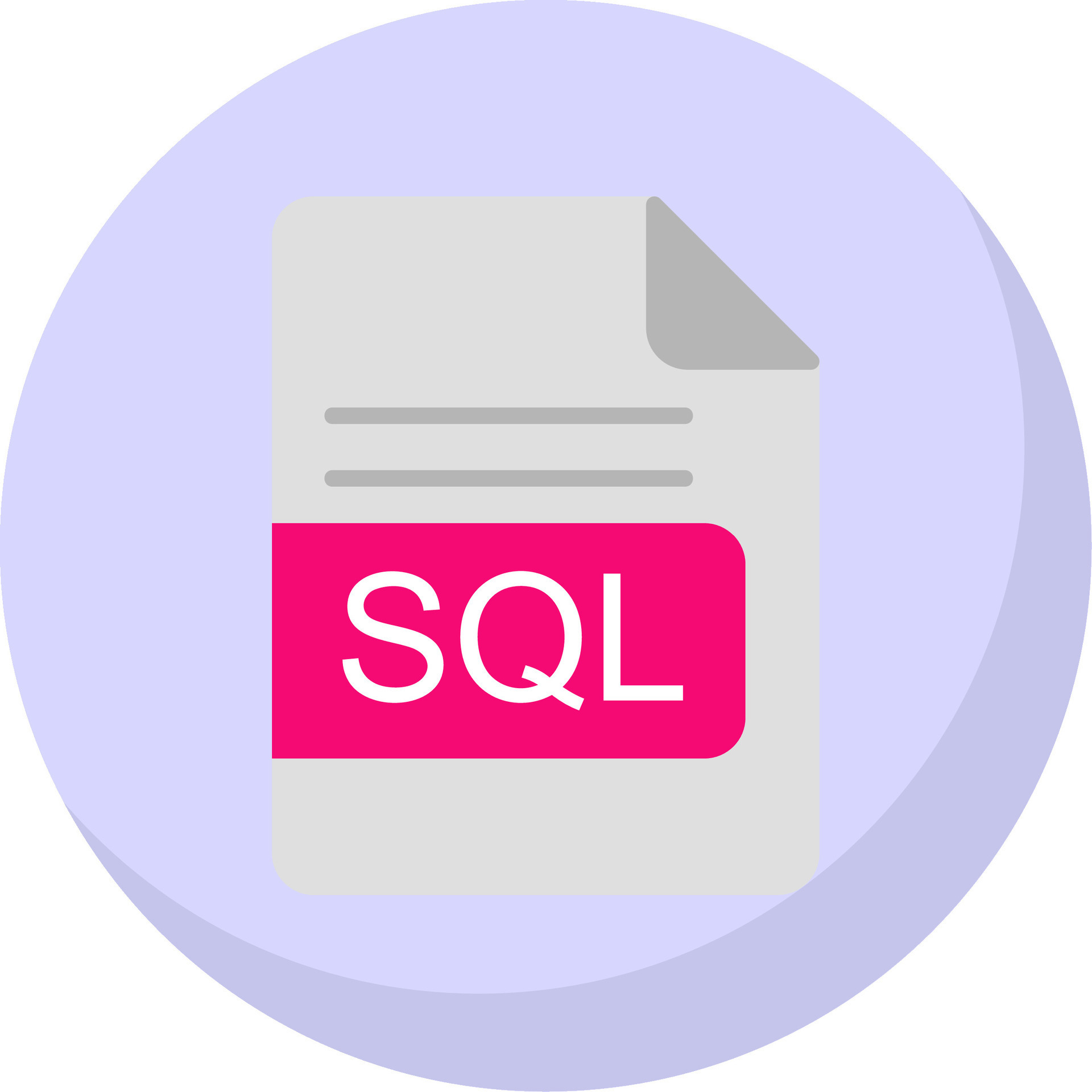 SQL File Format Flat Bubble Icon 44107597 Vector Art at Vecteezy SQL File Format Flat Bubble Icon 44107597 Vector Art at Vecteezy