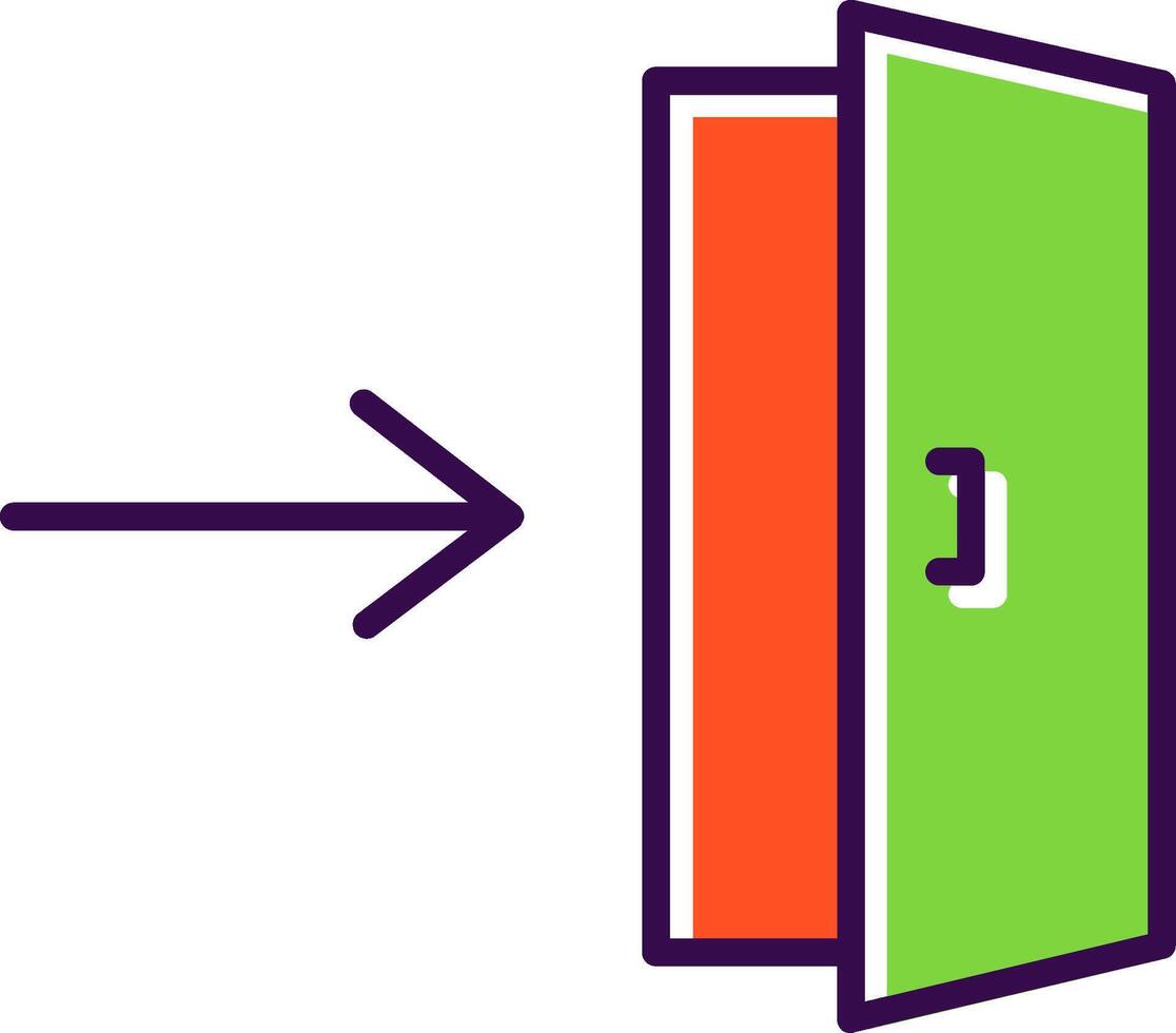 Entrance filled Design Icon 44108624 Vector Art at Vecteezy