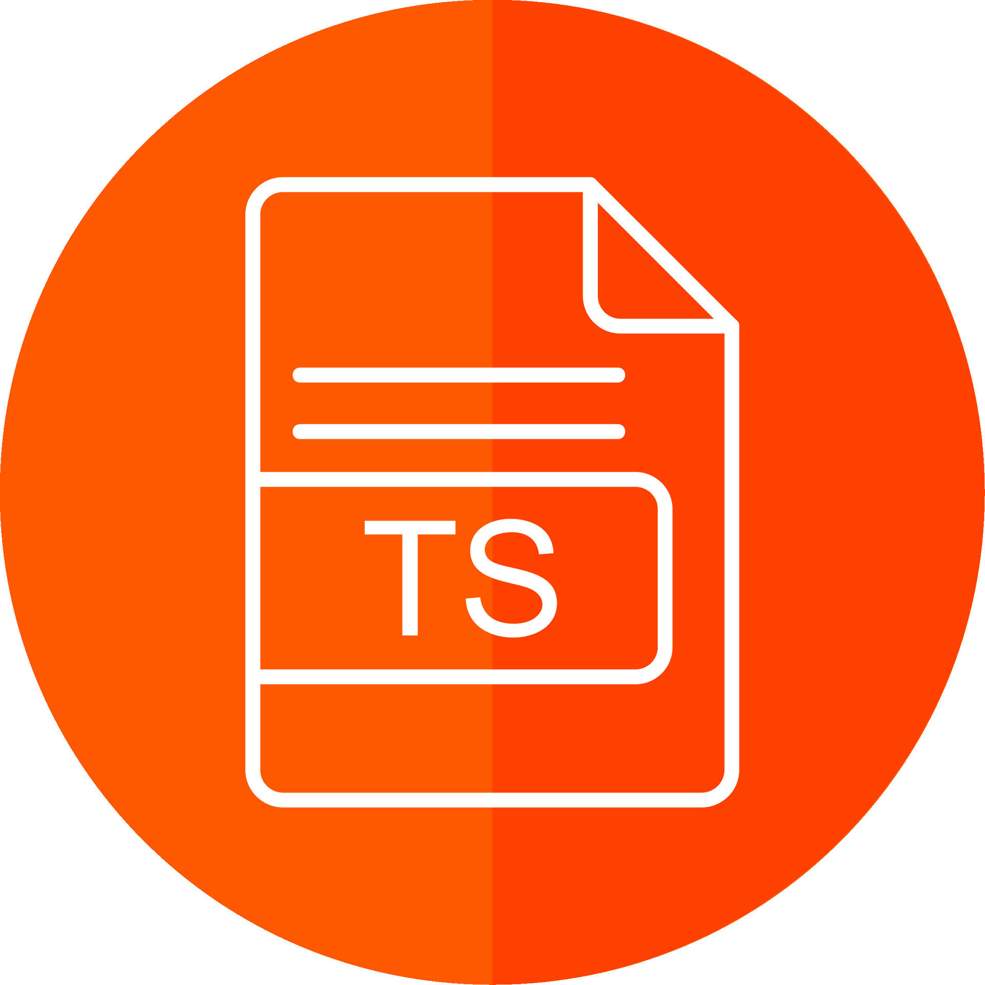 TS File Format Line Yellow White Icon 44109866 Vector Art at Vecteezy