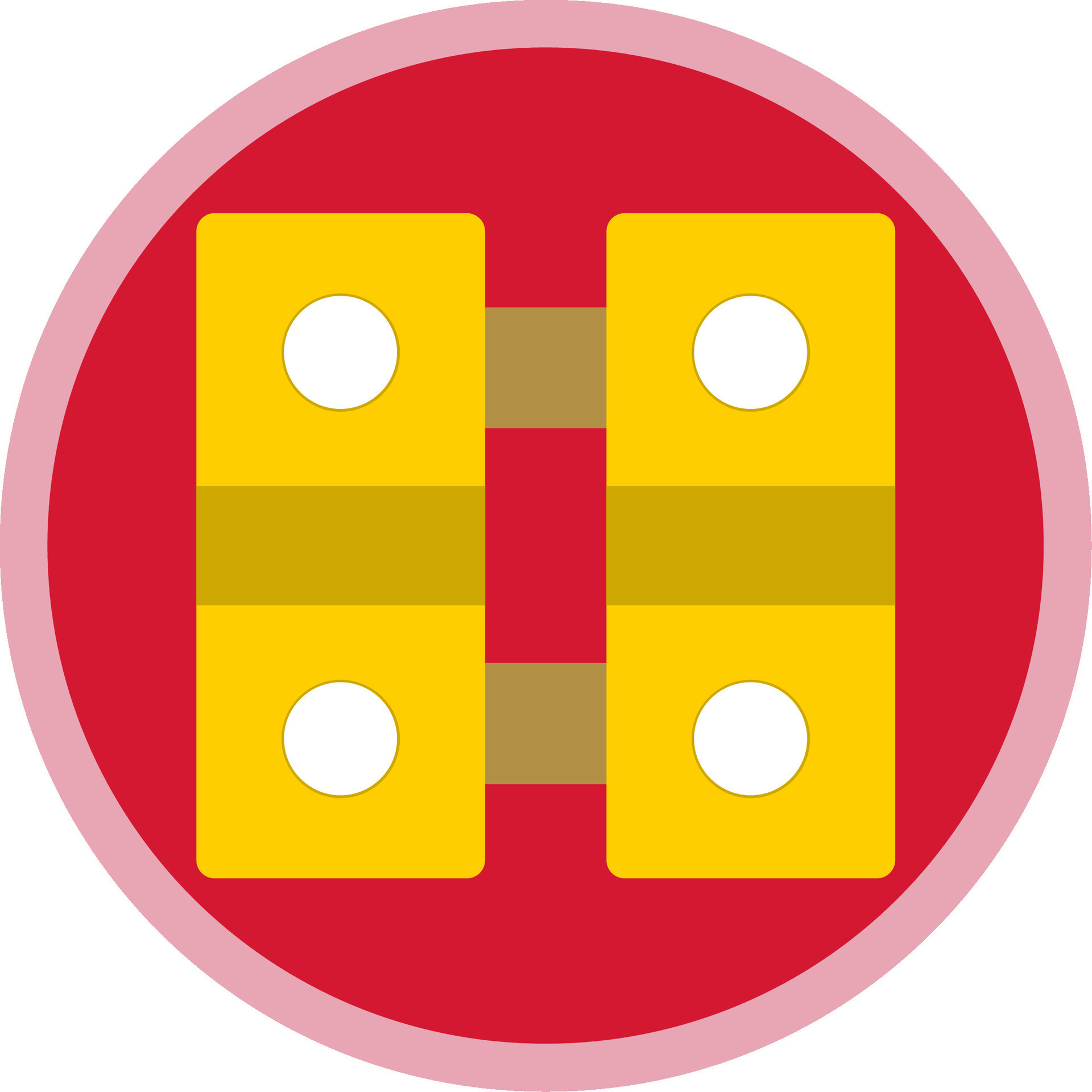 Hinge Flat Multi Circle Icon 44112720 Vector Art at Vecteezy