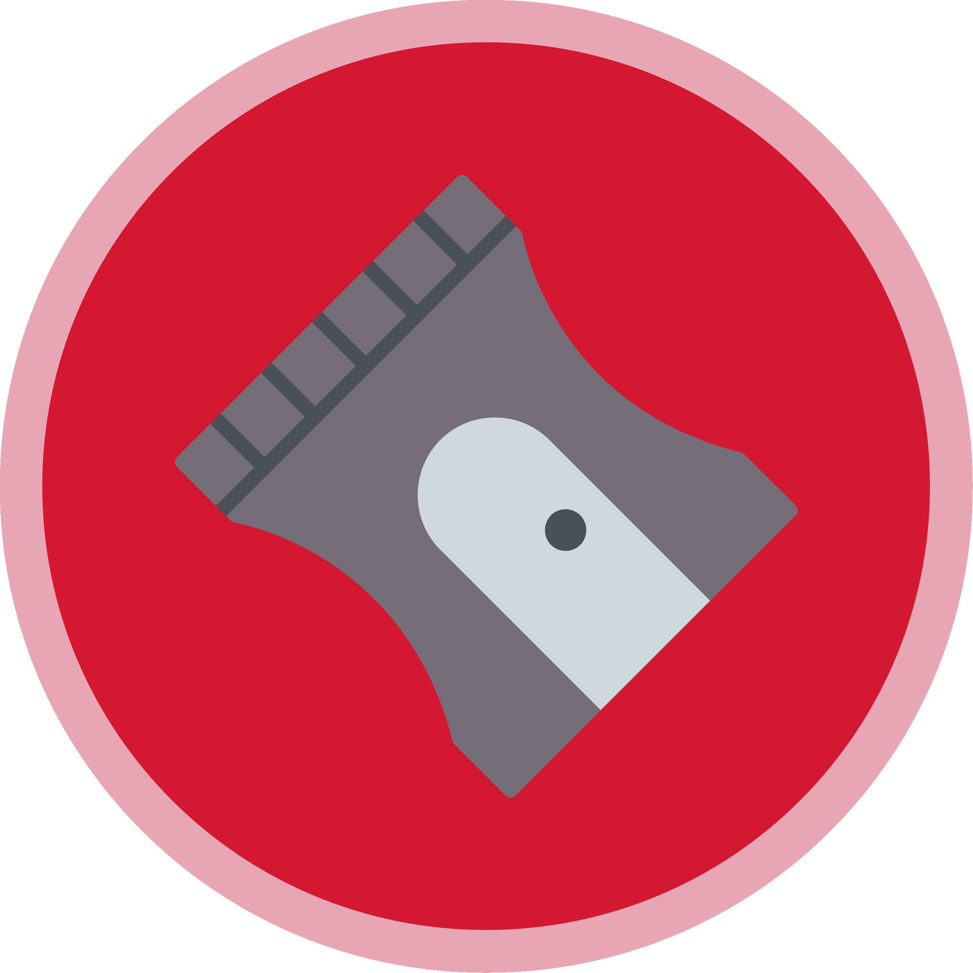 Sharpener Flat Multi Circle Icon 44112812 Vector Art at Vecteezy