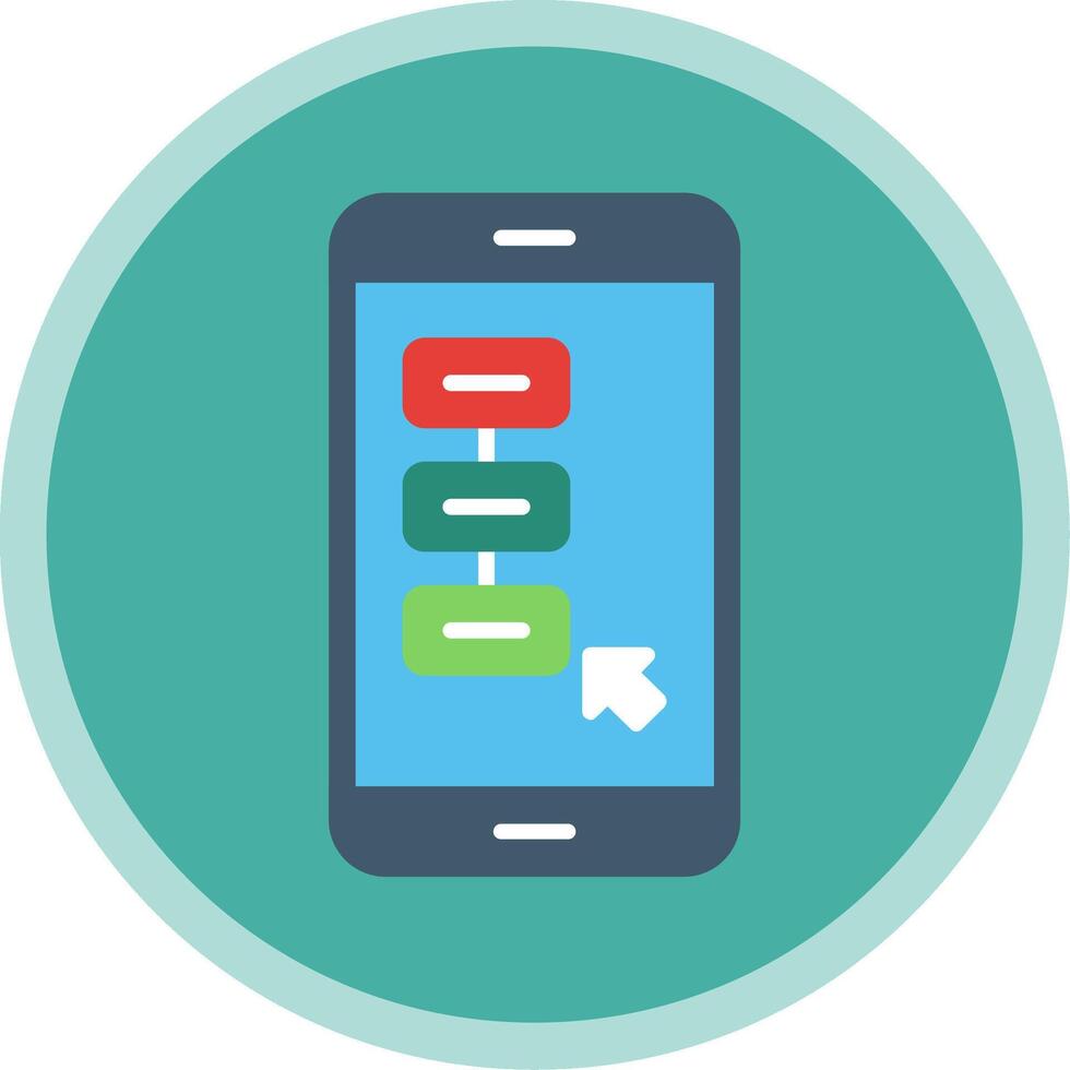 Tasks Flat Multi Circle Icon 44113351 Vector Art at Vecteezy