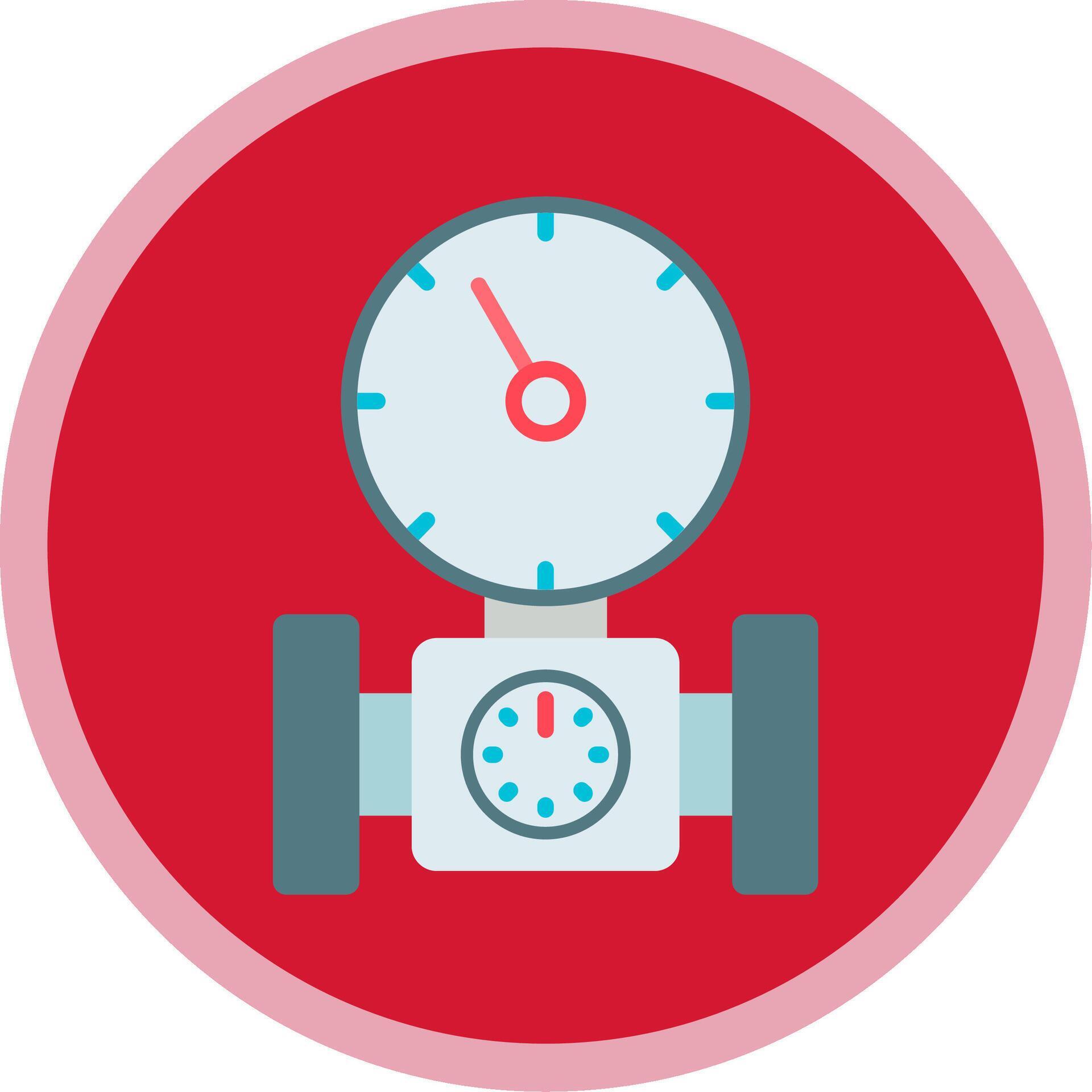 Pressure Gauge Flat Multi Circle Icon 44115283 Vector Art at Vecteezy