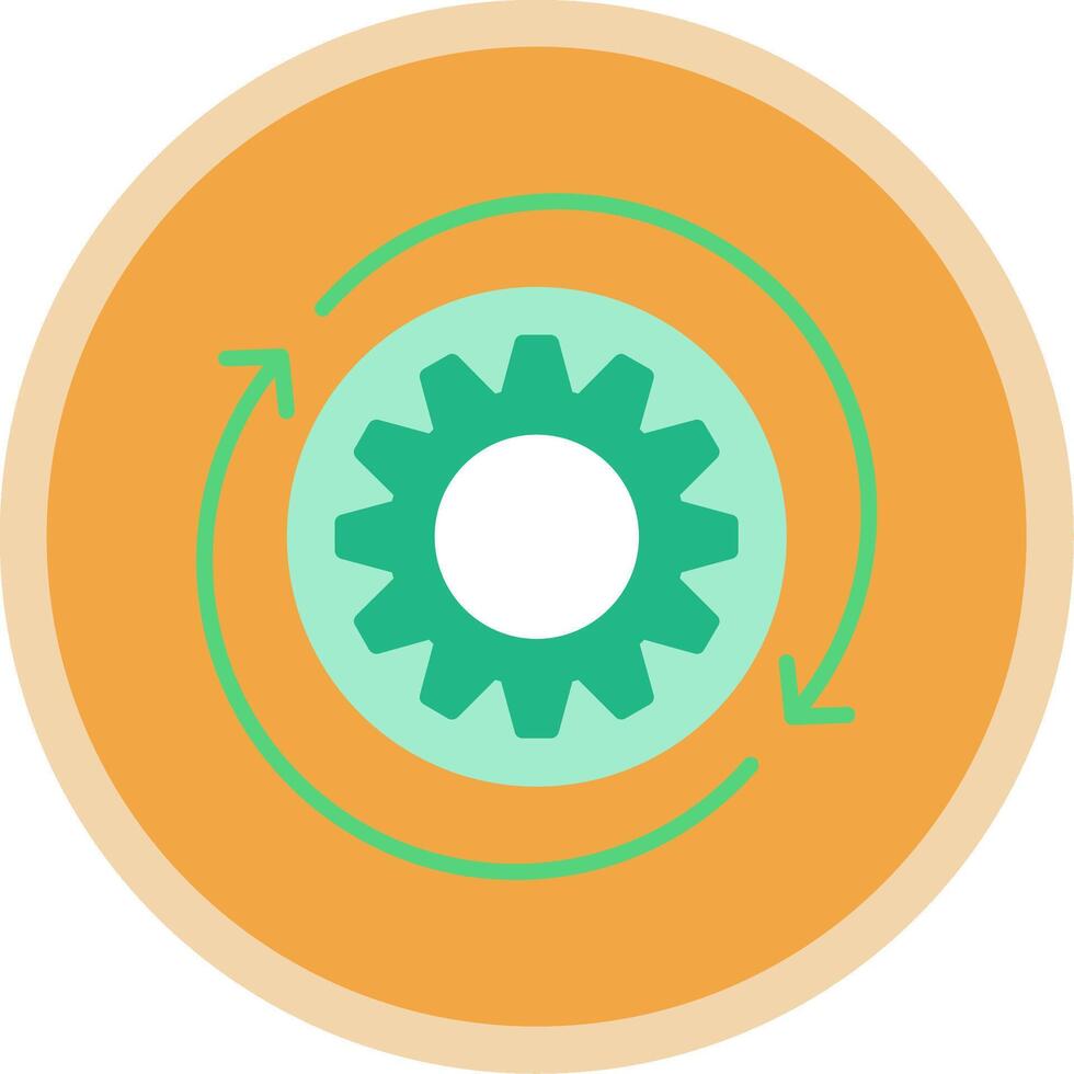 Iteration Flat Multi Circle Icon 44115921 Vector Art at Vecteezy