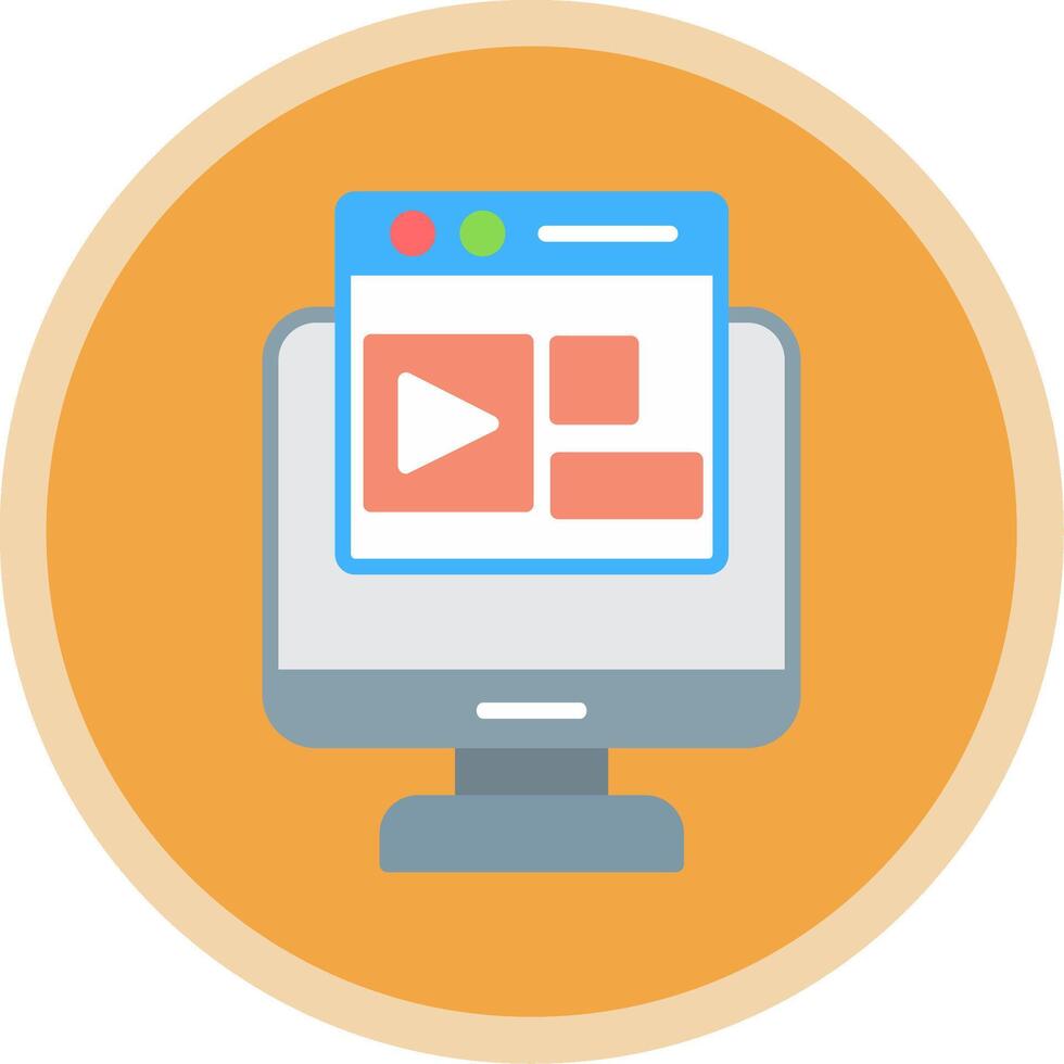 Front End Flat Multi Circle Icon 44116897 Vector Art at Vecteezy