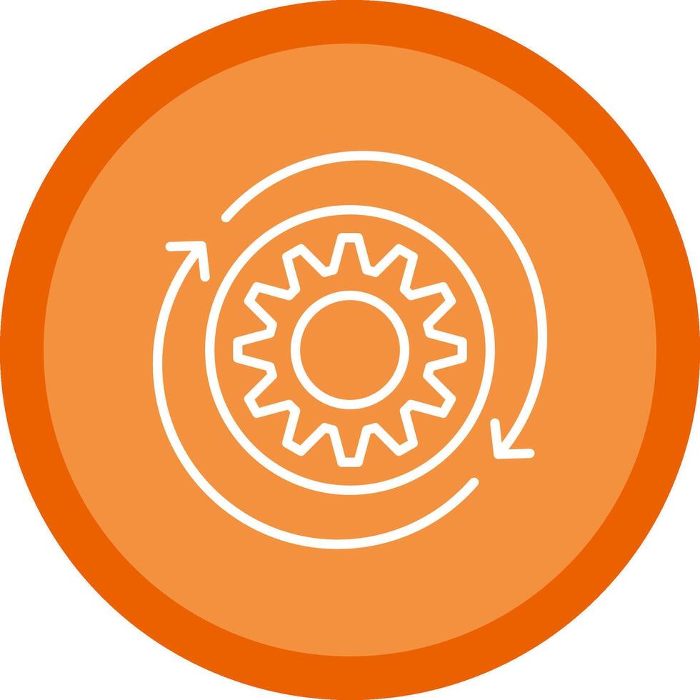 Iteration Line Multi Circle Icon 44118315 Vector Art at Vecteezy