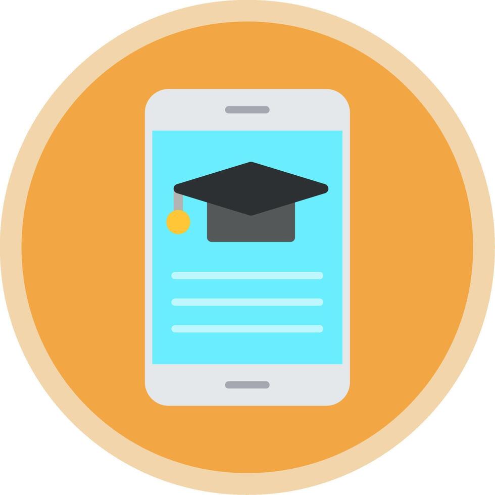 Elearning Flat Multi Circle Icon 44121481 Vector Art at Vecteezy