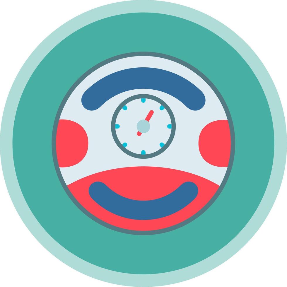 Gauge Flat Multi Circle Icon 44122413 Vector Art at Vecteezy