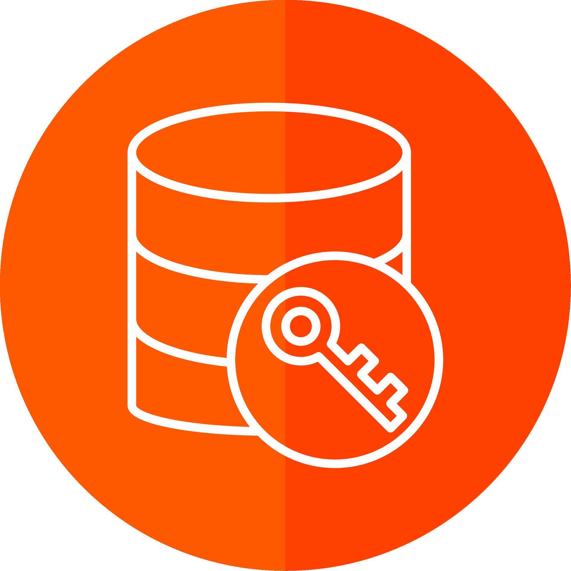 Database Encryption Line Yellow White Icon 44124389 Vector Art at Vecteezy