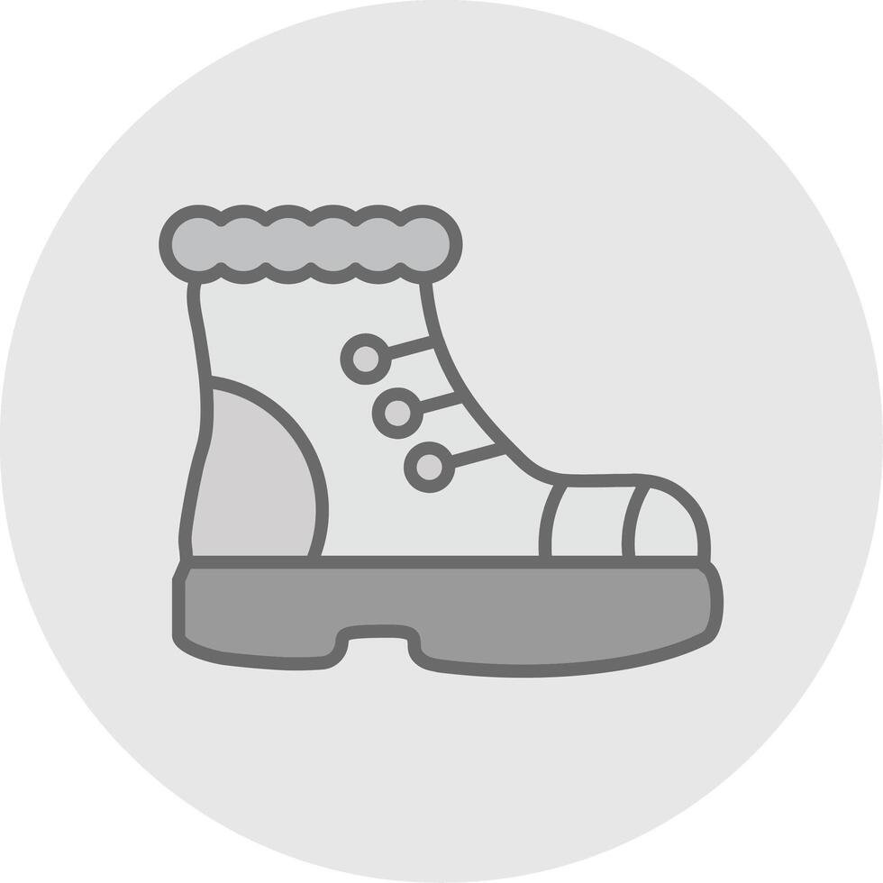 Boot Line Filled Light Icon 44124821 Vector Art at Vecteezy