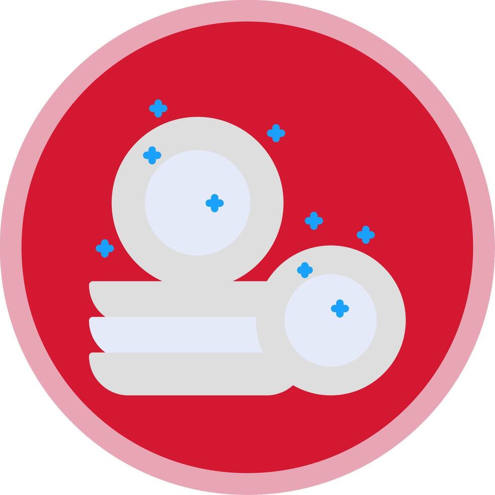 Dishes Flat Multi Circle Icon 44128000 Vector Art at Vecteezy