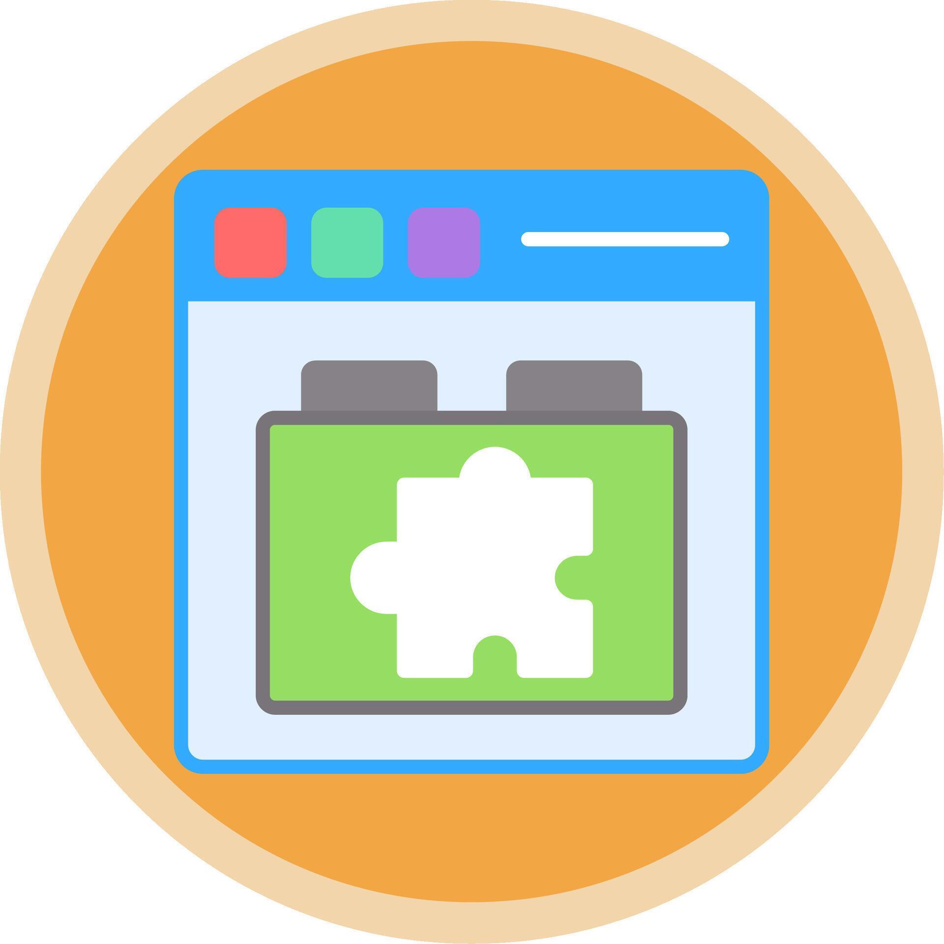 Plugins Flat Multi Circle Icon 44129375 Vector Art at Vecteezy