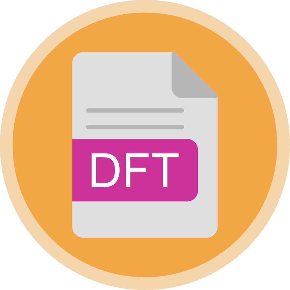 DFT File Format Flat Multi Circle Icon 44132498 Vector Art at Vecteezy