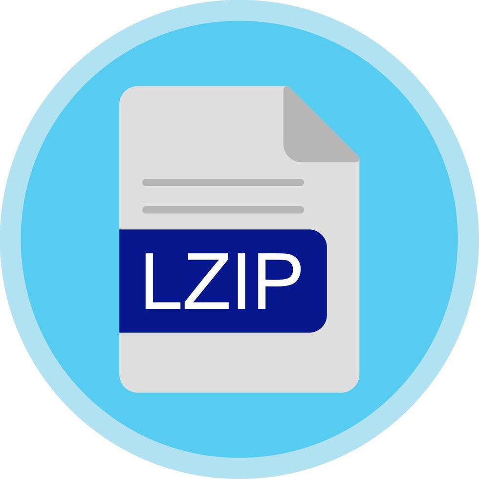 LZIP File Format Flat Multi Circle Icon 44132607 Vector Art at Vecteezy