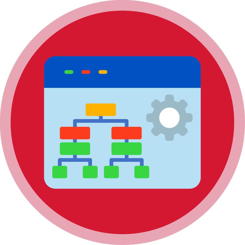 Hierarchy Flat Multi Circle Icon 44132984 Vector Art at Vecteezy